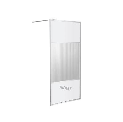 China modern designed tempered glass walk-in screen for sale