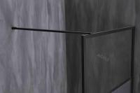 China Concise Design Tempered Glass Walk-in Bathroom Shower Screen for sale