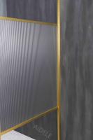 China Tempered Glass Shower Screen Frameless Design Durable Easy Clean Modern Bathroom Partition Panel for sale