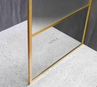 China Tempered Glass Shower Screen Frameless Design Durable Easy Clean Modern Bathroom Partition Panel for sale