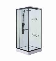 China DIY ADL-8215 Corner Shower Enclosure 900x900x2100mm Tempered Glass Sliding Door for sale