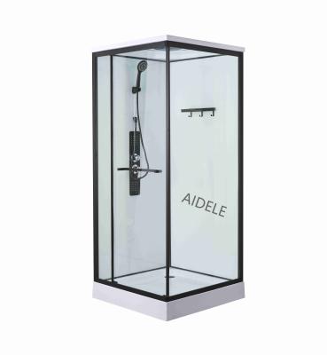 China DIY ADL-8215 Corner Shower Enclosure 900x900x2100mm Tempered Glass Sliding Door for sale
