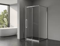 China Tempered Glass Shower Enclosure Corner Installation Space Saving Design Suitable For Small Bathrooms Commercial Projects for sale
