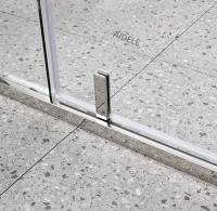 China Tempered Glass Shower Enclosure Corner Installation Space Saving Design Suitable For Small Bathrooms Commercial Projects for sale