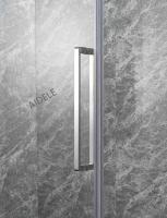 China Tempered Glass Shower Enclosure Corner Installation Space Saving Design Suitable For Small Bathrooms Commercial Projects for sale