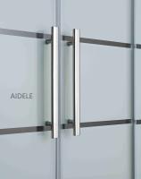 China modern design mosaic shower door with aluminum frame for sale