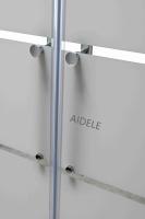 China modern design mosaic shower door with aluminum frame for sale