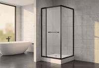 China Aluminum Shower Enclosure Bathroom with Folding Door for sale