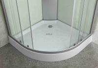 China Portable CE Smart Shower Cabin Box with ABS Tray and Roof for sale