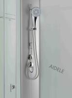 China Portable CE Smart Shower Cabin Box with ABS Tray and Roof for sale