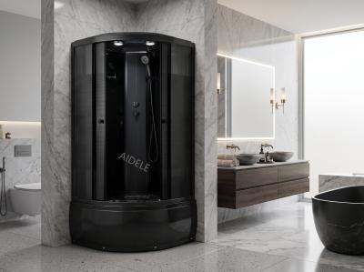 China Jaccuzi Complete Bathroom Shower Cabin with Aluminum Frame Tempered Glass for sale