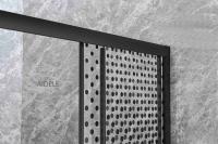 China Easy for Installation Stainless Steel Handle Shower Glass Enclosure Bathroom with Tray for sale