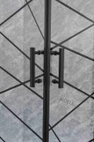 China Popular Aluminum Alloy Frame Factory Wholesale Price Shower Stall with Tray for sale