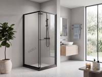 China Luxury Side-Sliding Shower Glass Enclosure Cubical with Large Space for sale