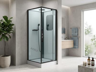 China Factory Directly Selling Prefabricated Complete Bathroom Shower Cabin with Coated Mirror for sale