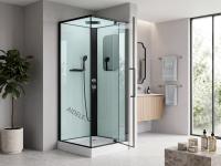 China Factory Directly Selling Prefabricated Complete Bathroom Shower Cabin with Coated Mirror for sale