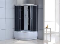 China Aluminum Frame Corner Shower Enclosure 800×800×2150mm with 5mm Tempered Glass and Sliding Doors for sale