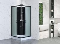China Prefab Shower Cabins 800×800×2150mm & 900×900×2150mm with 5mm Tempered Glass for Hotels Apartments for sale