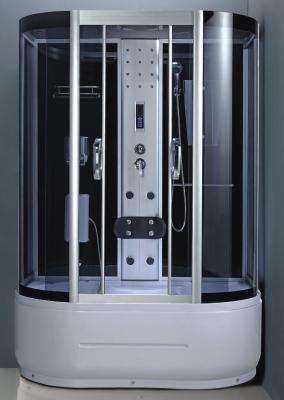 China Steam Shower Enclosure with Aluminum Frame - 800×800×2150mm / 900×900×2150mm Size Options, 5mm Tempered Glass for sale