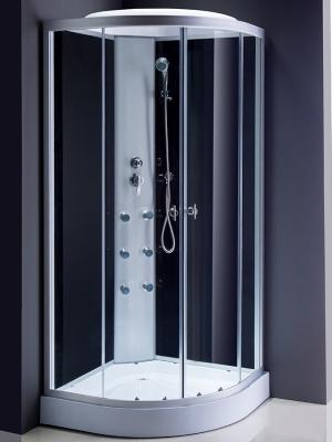 China 1-1.2mm Quadrant Shower Enclosure 900mm Sliding Door 35x35x85 Inch Tempered Glass for sale