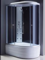 China 5mm Sliding Shower Cabin 900x900x2150mm with Tempered Glass and Aluminum Frame for sale