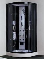 China 1-1.2mm Steam Shower Enclosure Unit 35x35x85 Inches with 500kg Capacity and 5mm Tempered Glass for sale