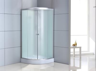 China Aluminum Frame 2-Sided Glass Shower Enclosure 4mm 31x31x85 Inch with CE ISO ROHS Certification for sale