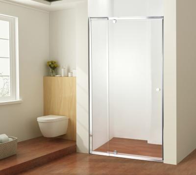 China 900mm Sliding Frameless Pivot Shower Door with 6mm Tempered Glass and Aluminum Frame - 800×800×1900mm / 900×900×1900mm Sizes for sale
