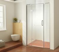 China Modular Prefab Bathroom Shower Enclosures 800×800×1900mm & 900×900×1900mm with 6mm Tempered Glass and Black Aluminum Frame for sale