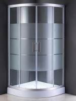 China 1000x1000x1950mm Shower Stall Enclosure with 6mm Tempered Glass and 1-1.2mm Aluminum Frame for sale