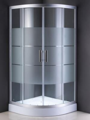 China 1000x1000x1950mm Shower Stall Enclosure with 6mm Tempered Glass and 1-1.2mm Aluminum Frame for sale