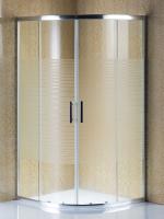 China ISO 9001 Sliding Door Shower Enclosure 800x800x1950mm with 6mm Tempered Glass and Aluminum Frame for sale