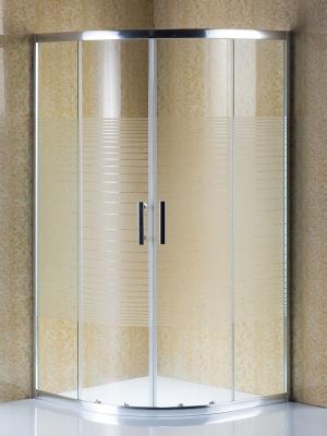 China ISO 9001 Sliding Door Shower Enclosure 800x800x1950mm with 6mm Tempered Glass and Aluminum Frame for sale
