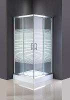 China 1-1.2mm Self Contained Shower Cubicle 800x800x1900mm with 6mm Tempered Glass and Sliding Door for sale