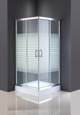 China 1-1.2mm Self Contained Shower Cubicle 800x800x1900mm with 6mm Tempered Glass and Sliding Door for sale