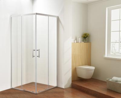 China 900x900x1900mm Corner Shower Cubicle with 6mm Tempered Glass and Sliding Door Design for sale
