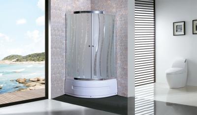 China 1000×1000×2000mm Silver Aluminum Frame Shower Enclosure with 6mm Tempered Glass - ADL-8035M Model for sale