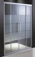 China European Brand ADL-8V00 Sliding Shower Enclosure with 6mm Tempered Glass in 800×800×1900mm or 900×900×1900mm Sizes for sale