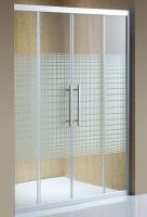 China ADL-8V03 Compact Shower Cubicle 800×800×1900mm Sliding Door with 6mm Tempered Glass for Apartments and Hotels for sale