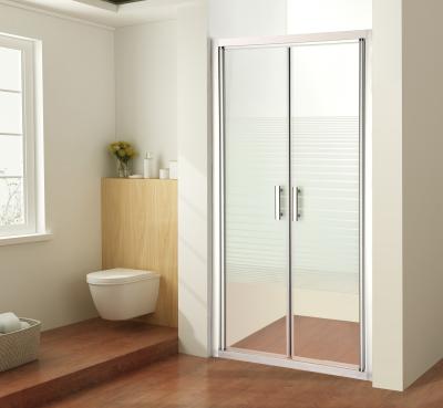 China 6mm Frameless Corner Entry Shower Enclosure 990×990×1950mm with 5-Year Warranty and Custom Glass Options for sale