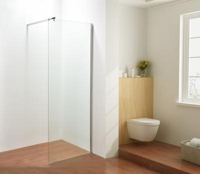 China Frameless Glass Shower Enclosure 800×800×1900mm with 6mm Tempered Safety Glass and Black Aluminum Frame for sale