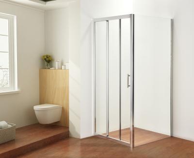 China Aluminum Frame Corner Shower Cabin 800×800×1900mm with 6mm Tempered Glass and Sliding Door for sale