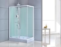 China Aluminum Frame Square Shower Enclosure 800x800x1900mm with 6mm Tempered Glass and Sliding Door for sale