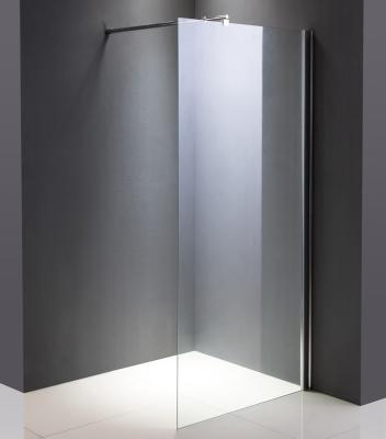 China 8mm Sliding Glass Shower Door with Chrome Adjustable Frame - 900x2000mm Tempered Safety Glass for sale