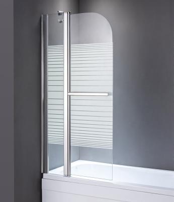 China 6mm Frameless Glass Shower Enclosure 1200x1400mm Sliding Door with Aluminum Frame for sale