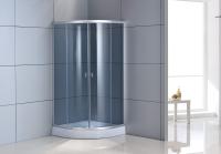 China 4mm Corner Shower Glass Enclosure 900×900×1950mm with Aluminum Frame and Tempered Safety Glass for sale