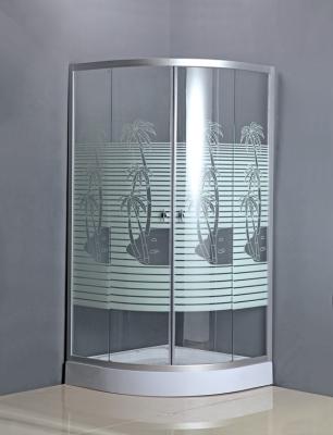 China 900x900mm Corner Shower Enclosure with 6mm Tempered Glass and 1-1.2mm Aluminum Frame - Sliding Door Design for sale