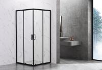 China 6mm Tempered Glass Aluminum Frame Shower Cabin 900x900x1900mm Sliding Door Enclosure for sale