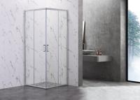 China Square Shower Enclosure 900x900x1900mm with 6mm Tempered Glass and Sliding Aluminum Frame for sale