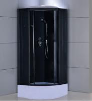 China Transparent Glass Door Shower Cabin with Steam and TV - 90x90x215cm ADL-8900 Model with 4mm Grey Glass for sale
